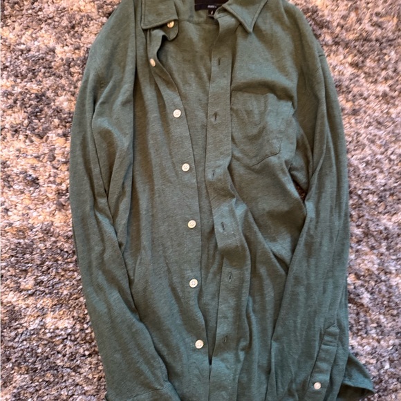 Bonobos | Shirts | Bonobos Green Casual Button Down Shirt With Wrinkled ...